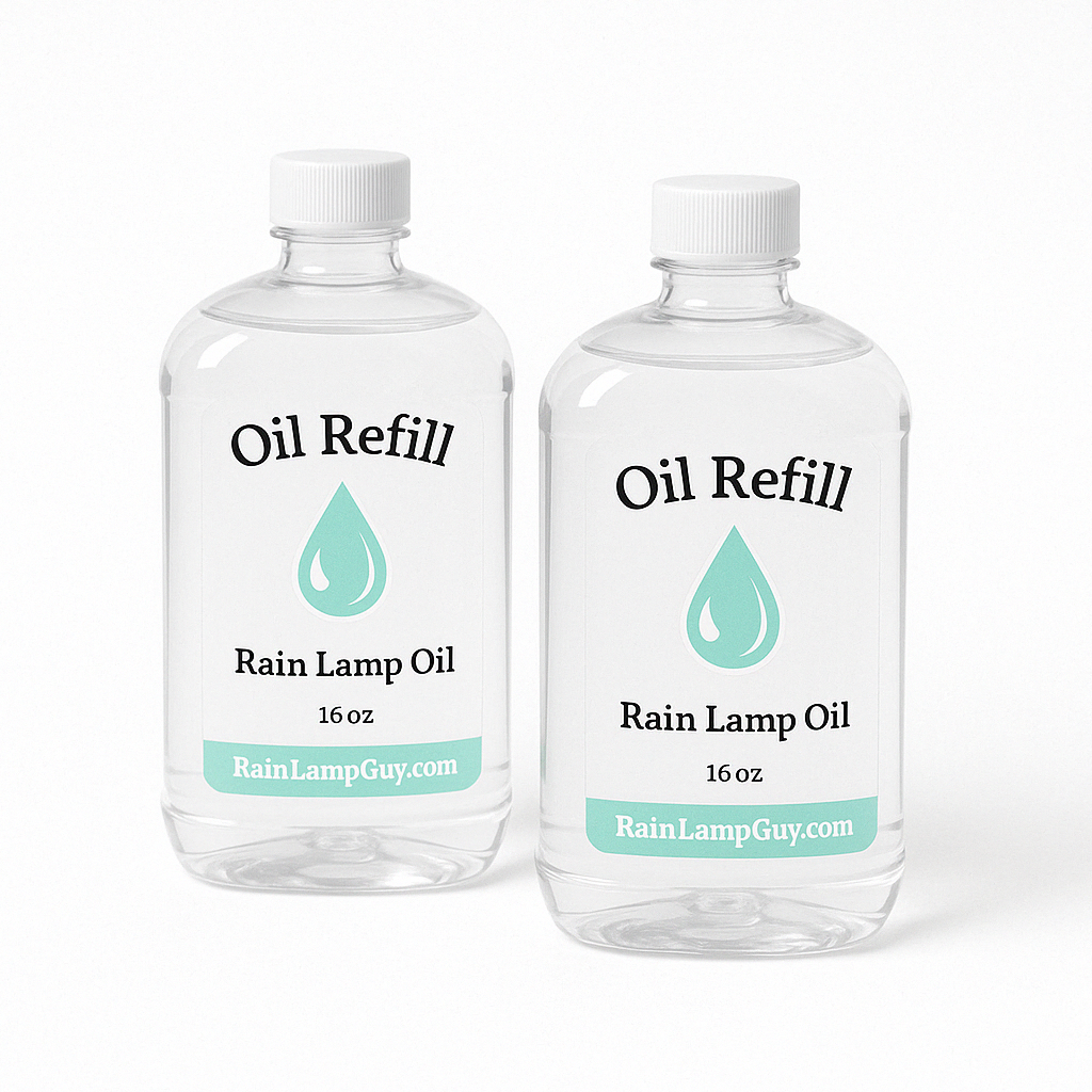 Rain Oil Refill Kits For Vintage Oil Rain Lamps - Drakeol 35 – RainLampGuy